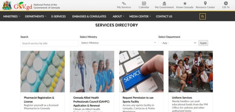 Digital Services Transformation - Government of Grenada - MGRM